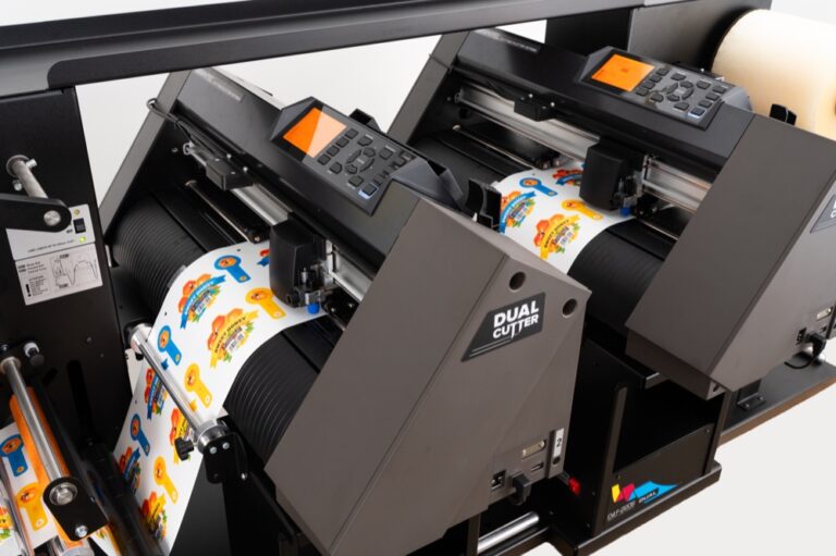 DLF-220S Dual Plotter Tabletop Digital Finishing System