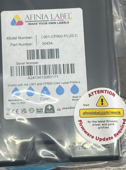 Memjet Ink Transition F.A.Q.s » Afinia Label - Make Your Own Labels